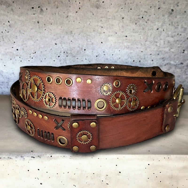 Steampunk Belt - Etsy