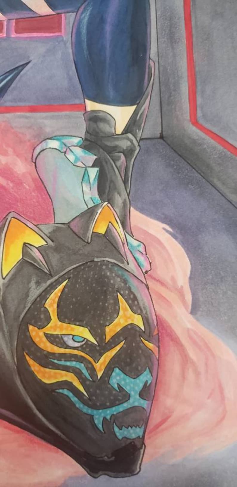 K/DA All Out Akali Fanart - Etsy