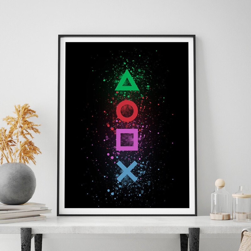 Playstation Wall Decor - Etsy
