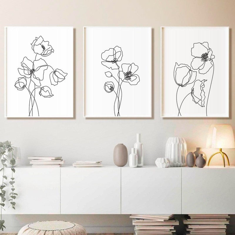 Line Art Print - Etsy