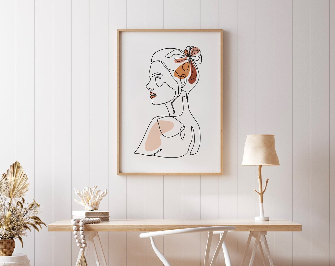 Woman Wall Art, Bathroom Wall Decor, Bedroom Wall Decor, Wall Hangings ...
