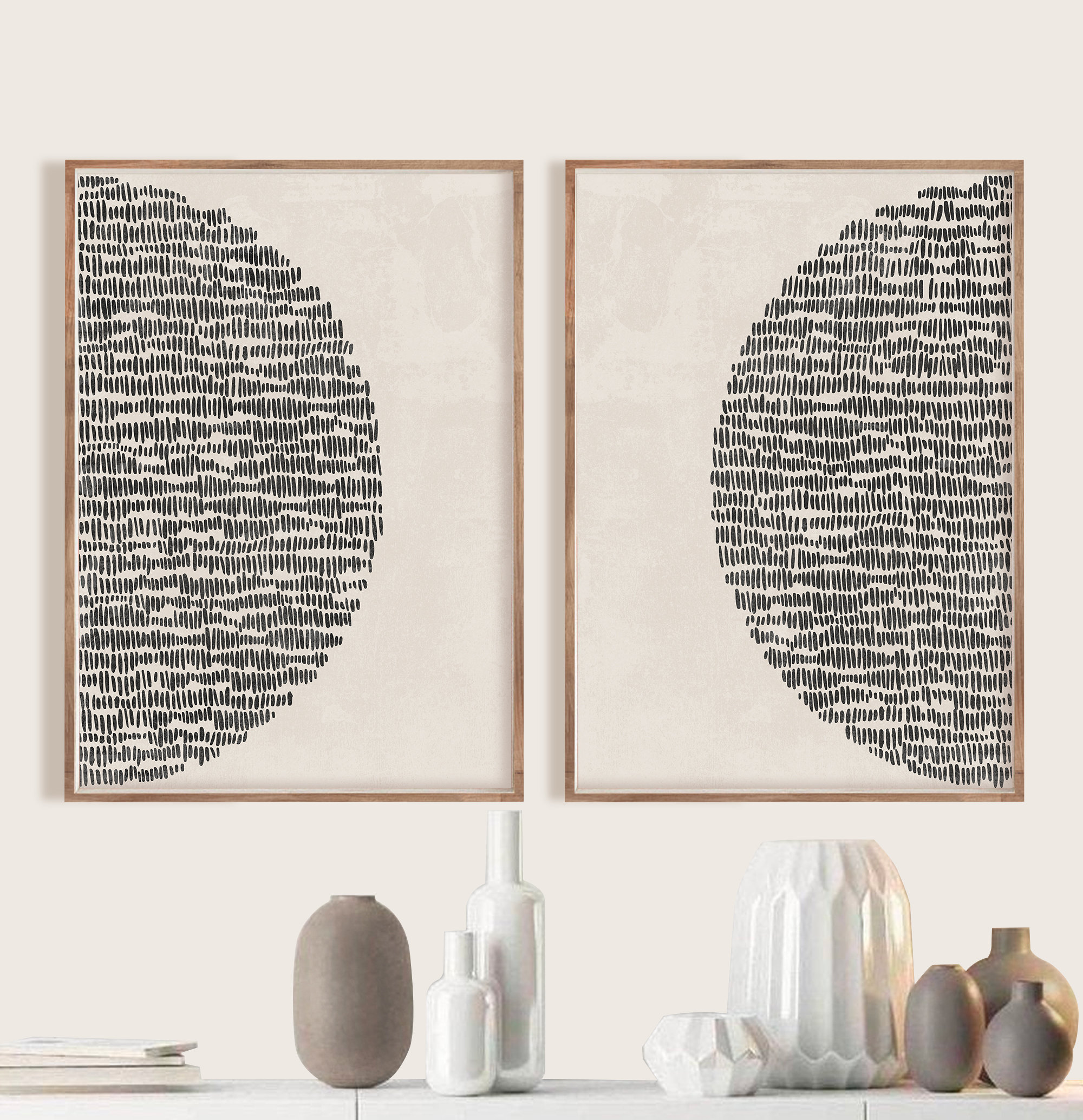 Sun Illustration Mid Century Modern Block Print Style - Etsy