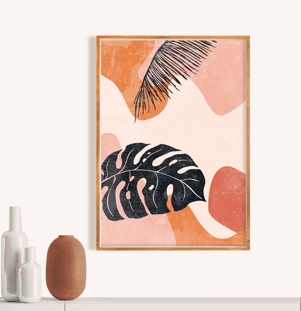 Boho Decor Set of 3 Prints Boho Wall Decor Mid Century | Etsy