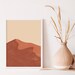 Abstract Desert Art Print Neutral Wall Art Warm Color - Etsy