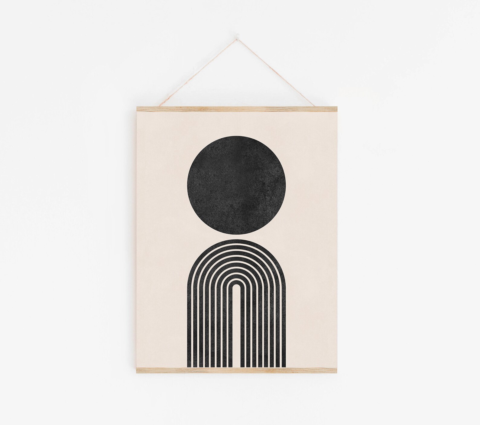 Abstract Line Art Print Downloadable Geometric Printable Wall - Etsy