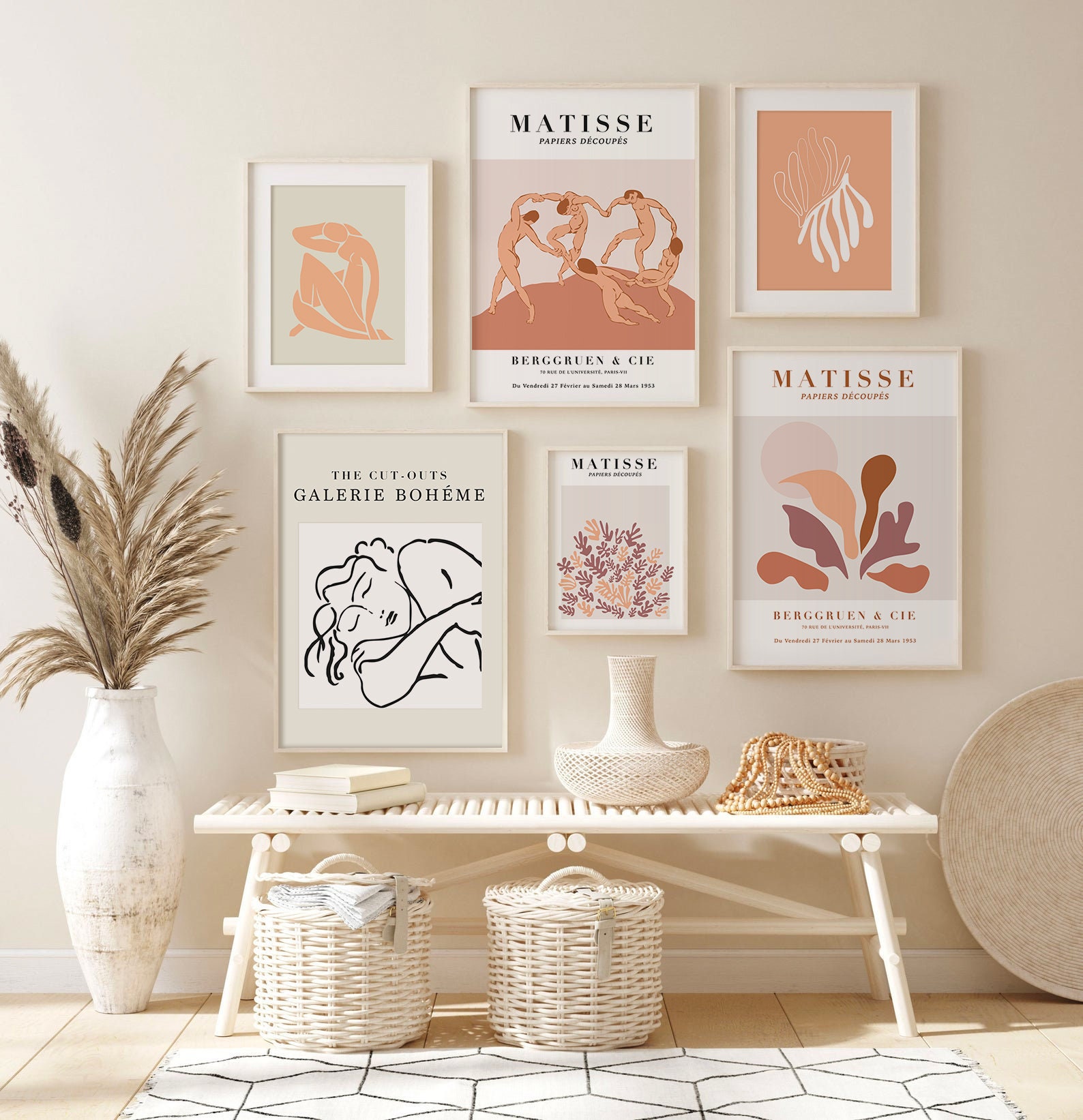Exhibition Gallery Wall Art Set Set of Printable Prints - Etsy