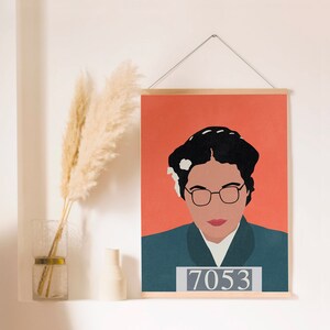 Rosa Parks Print, Feminist Print, Feminism, Feminist Icon Rosa Parks ...