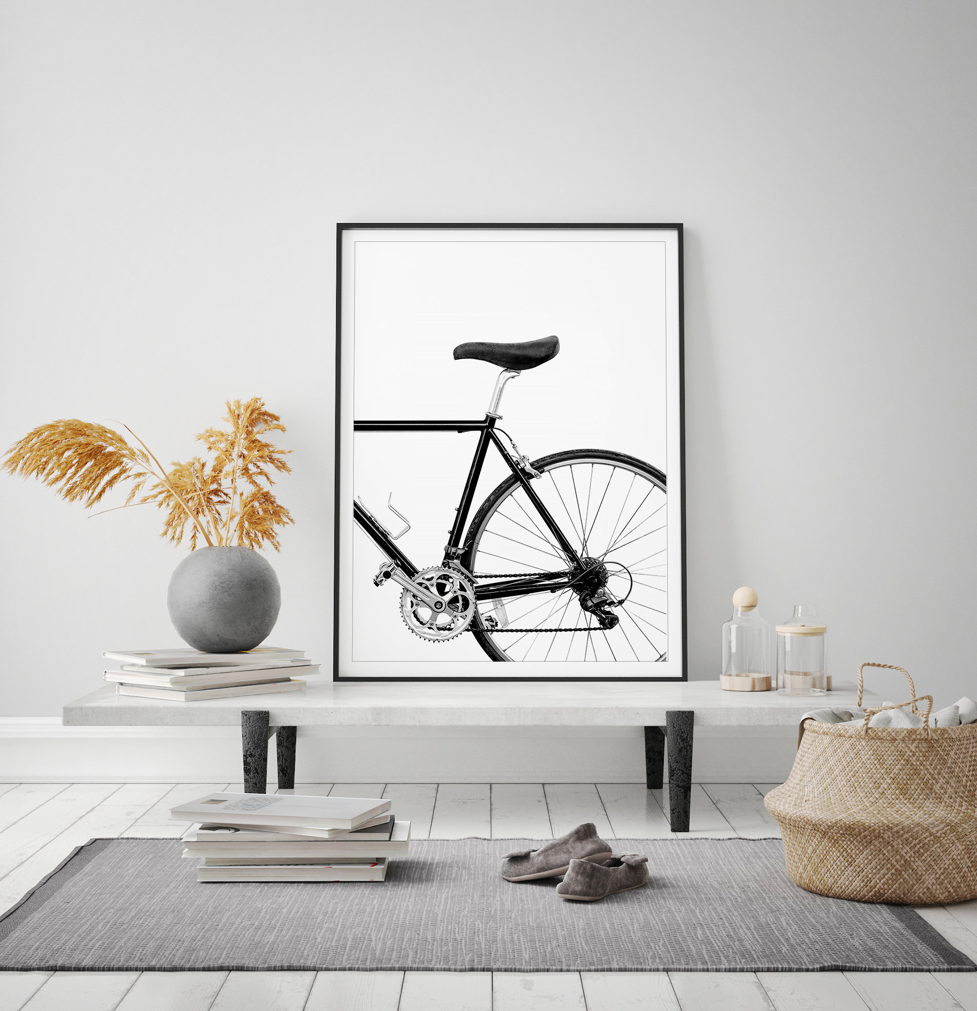 Bicycle Wall Art Set of 2 Print Bicycle Print Bike Print | Etsy