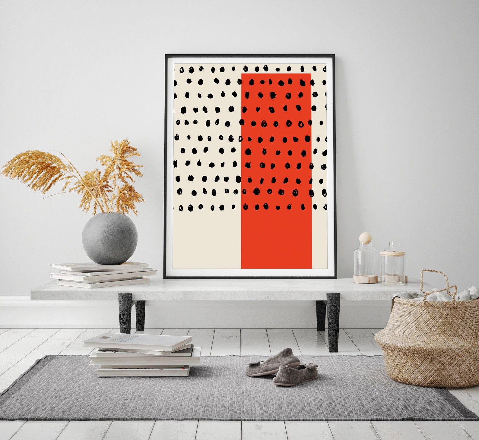 Set of 3 Prints, Minimalist Prints, Modern Wall Art, Living Room Decor ...