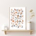ABC Poster Alphabet Poster Printable Wall Art Alphabet Print Playroom ...