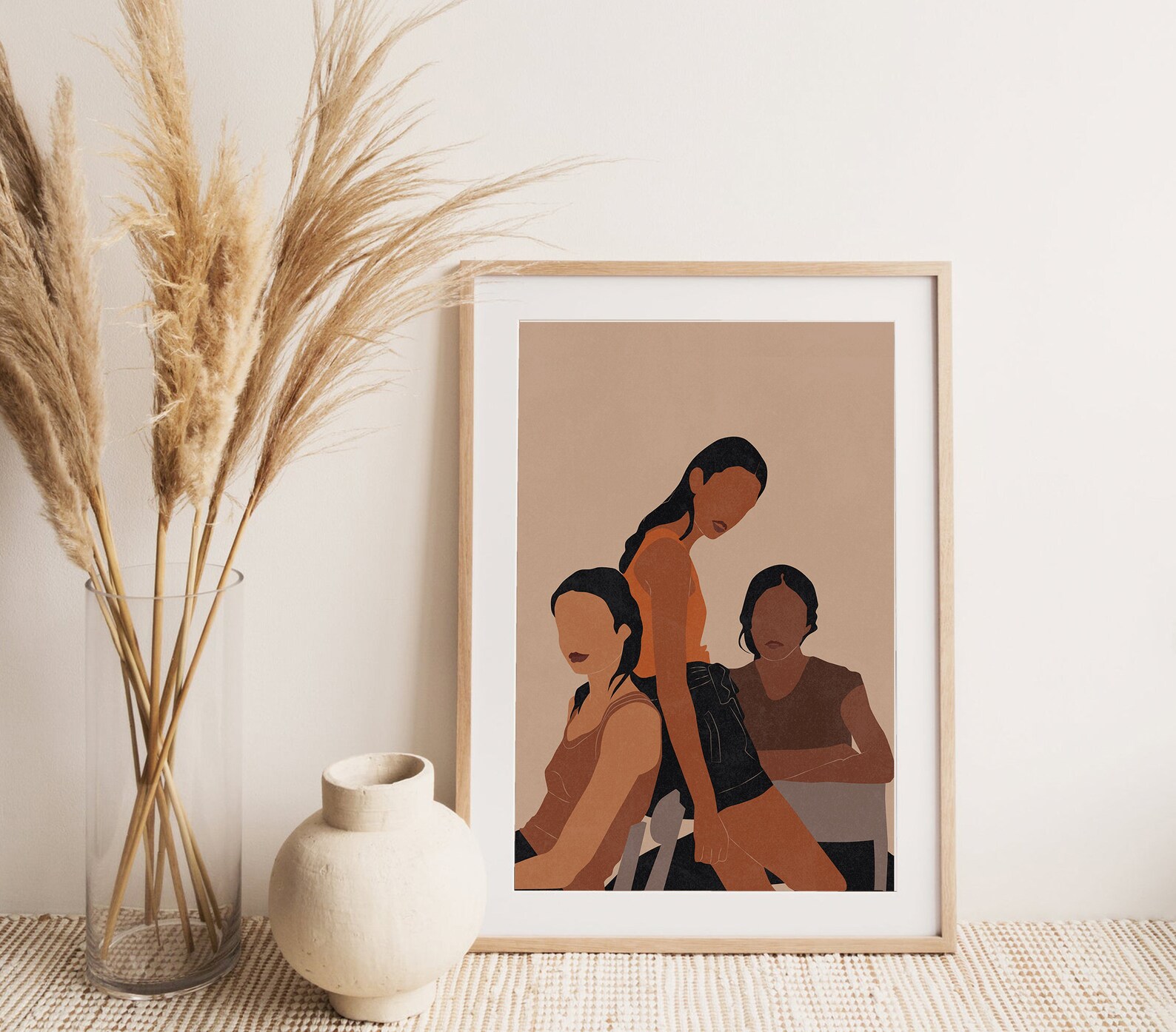 Women Feminist Print Girl Power Diversity Wall Art | Etsy