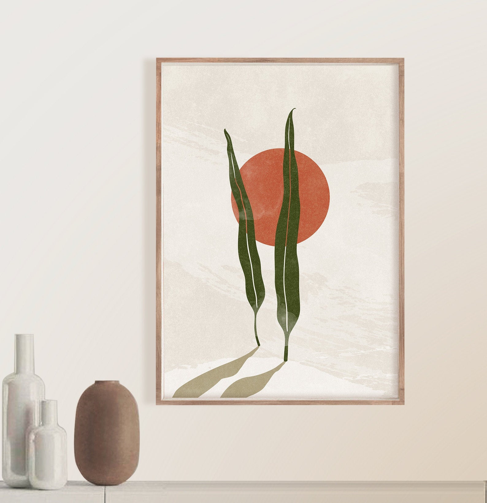 Abstract Botanical Print Botanical Wall Art Printable - Etsy