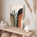 Set of 3 Mid Century Wall Prints Terracotta Botanical Prints Living ...