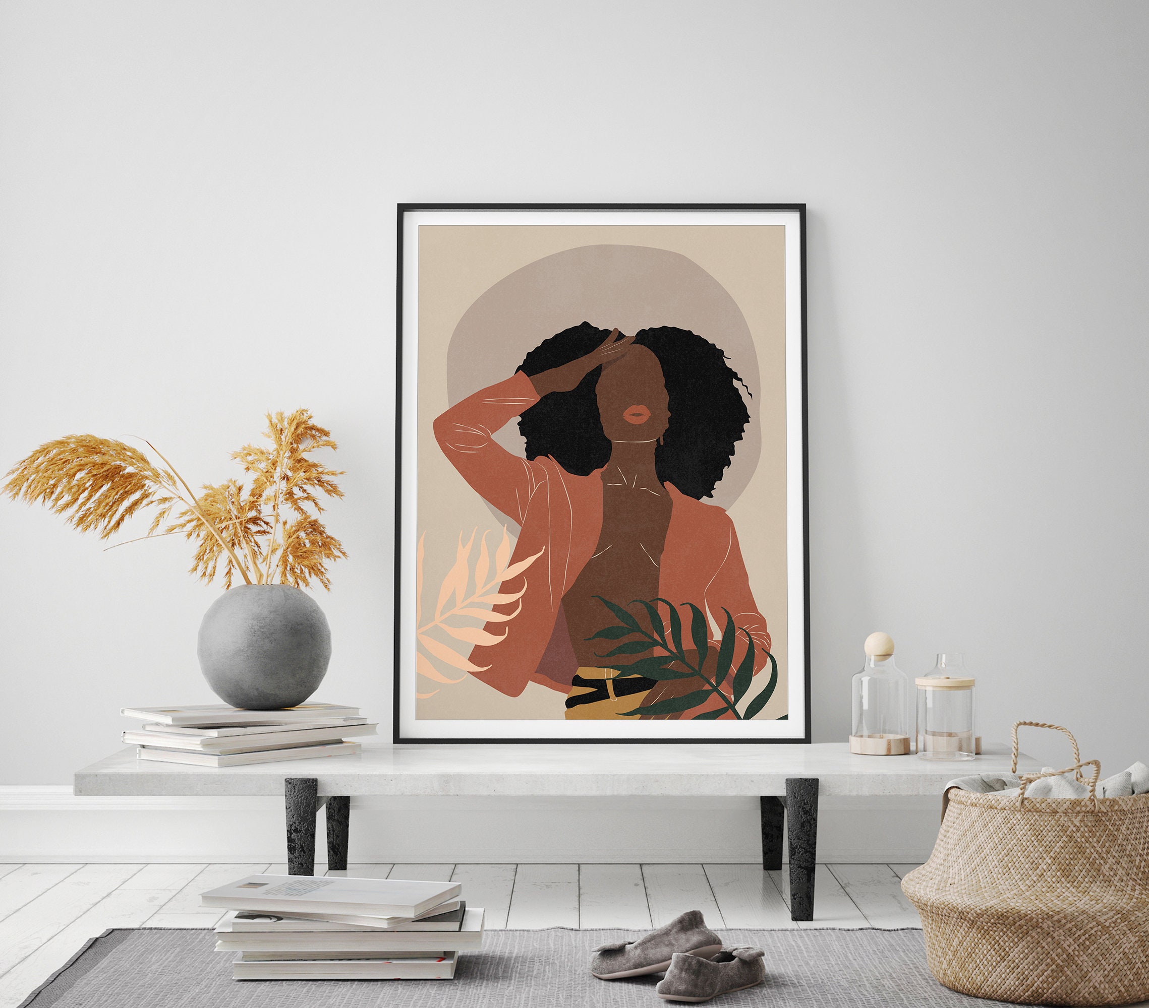 Woman Print Wall Art Abstract Women Print Woman Illustration - Etsy