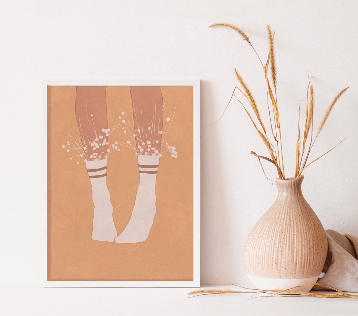 Terracotta Wall Art Boho Art Prints Bohemian Wall Art - Etsy