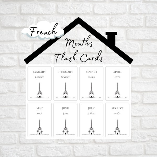 France Flashcards - Etsy
