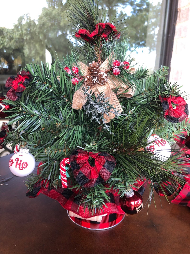 Holiday Table Tree 1 - Gift Basket - Etsy