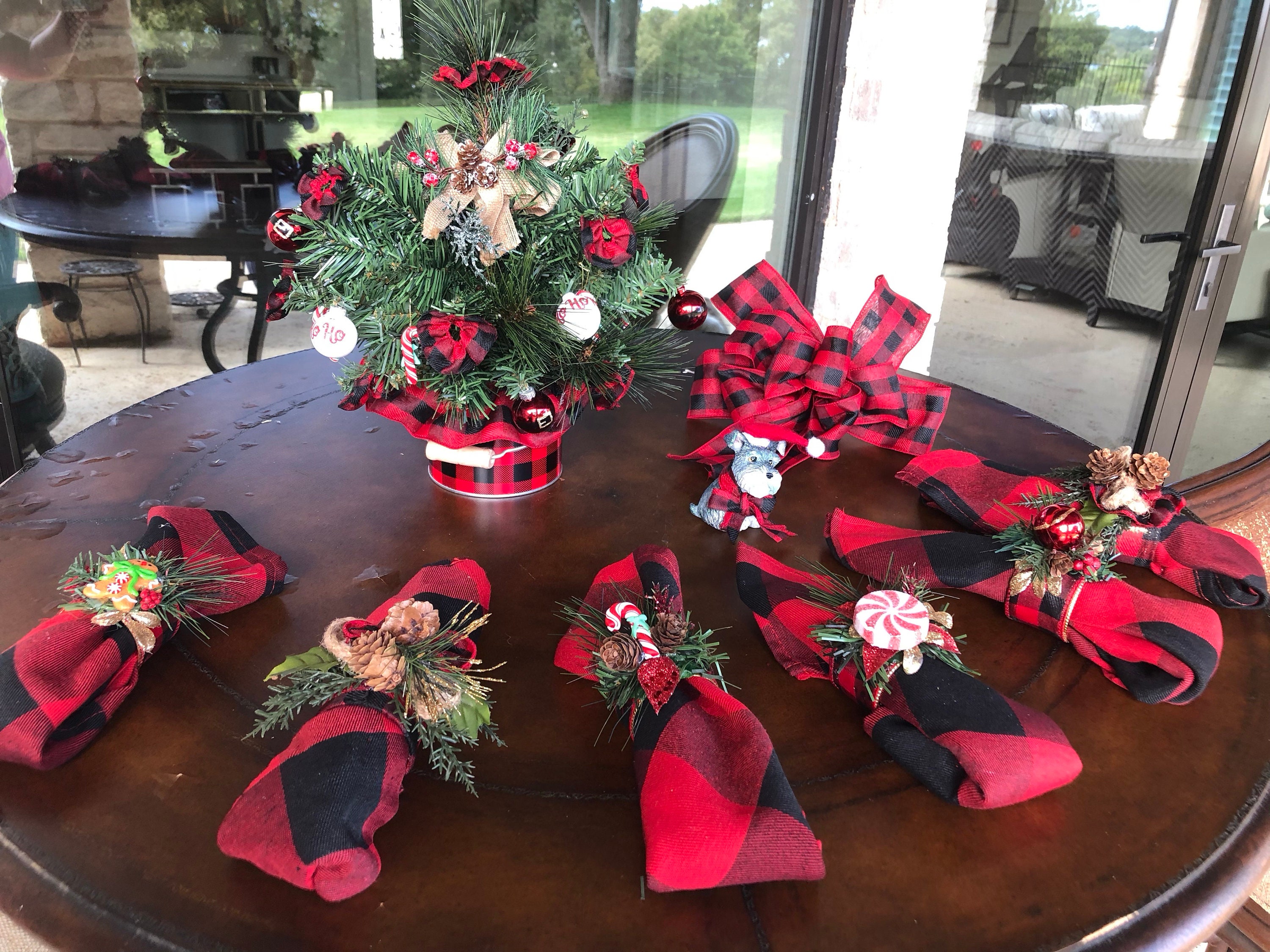 Holiday Table Tree 1 - Gift Basket - Etsy