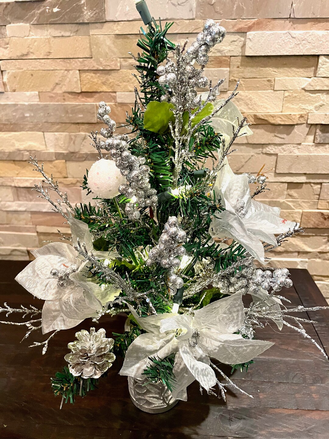 Whimsy Silver Mini Tree - Etsy