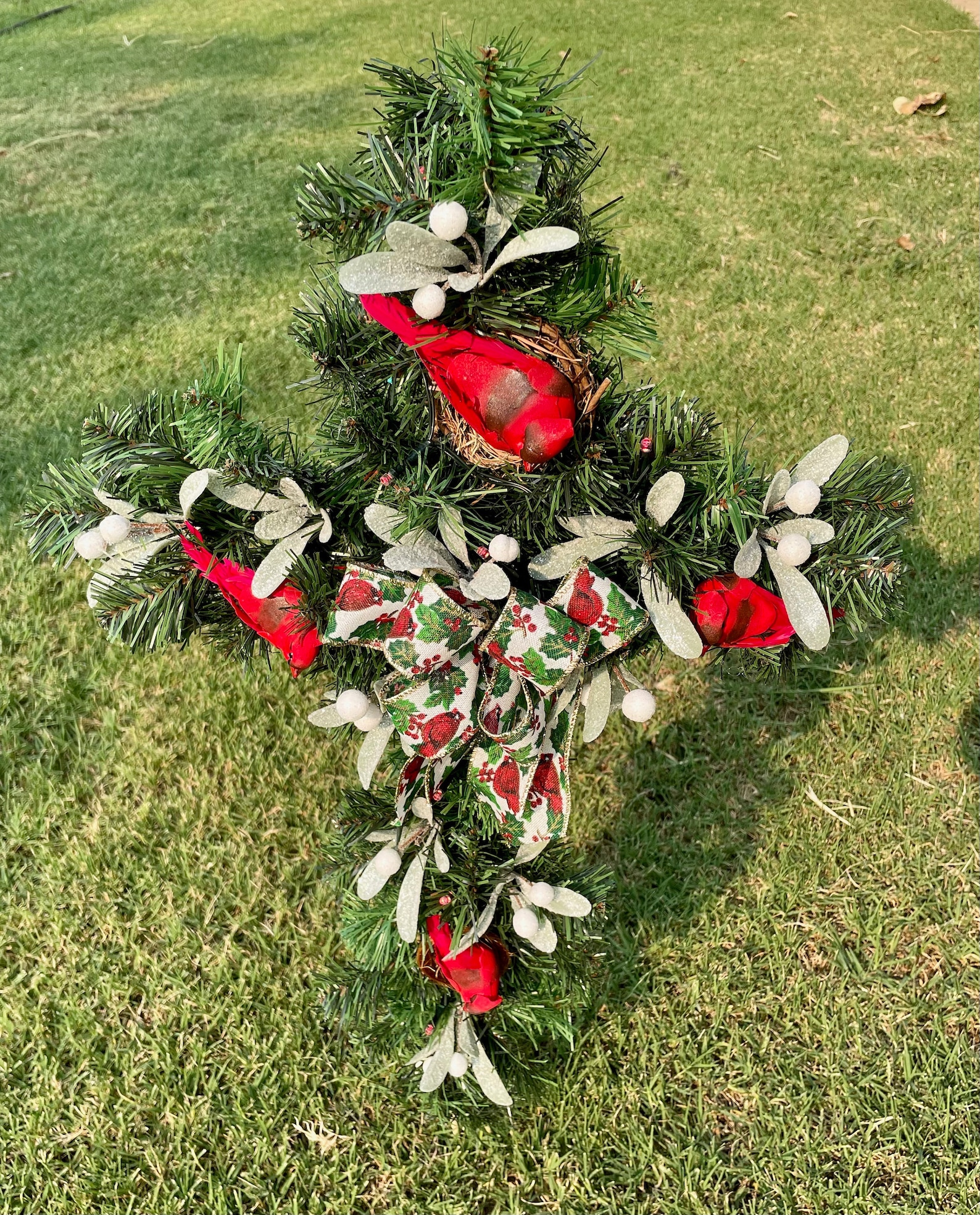 Cardinal Cross - Etsy