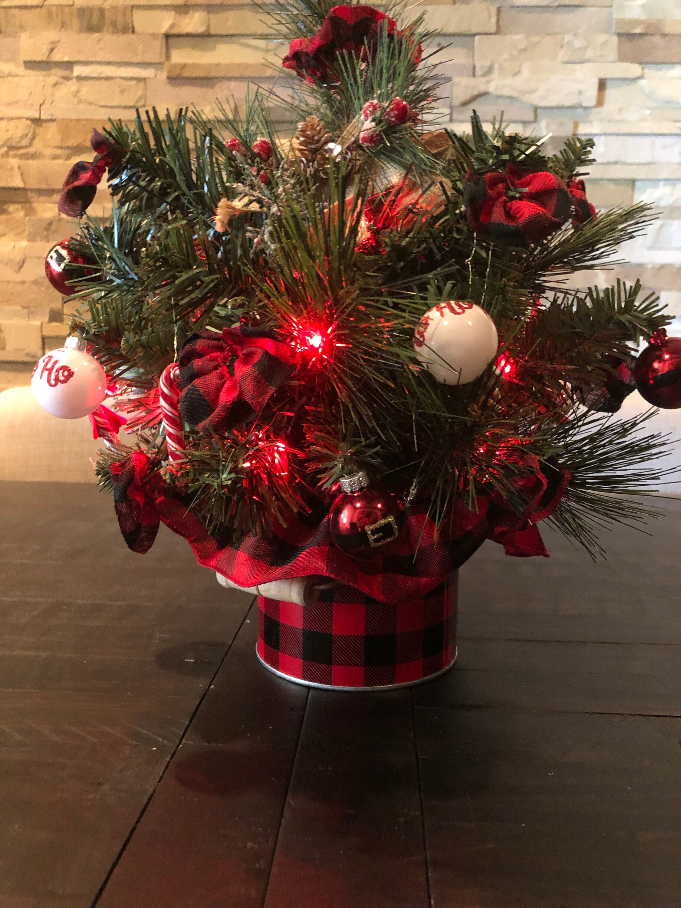 Holiday Table Tree 1 Gift Basket - Etsy