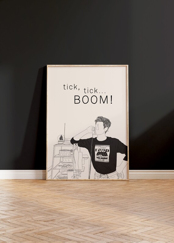 Prints Wall Décor Lin Manuel Miranda Musical Tick Tick Boom Movie ...