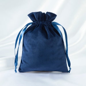 100pcs Soft Thick Velvet Bags Drawstring Bags Product Package Bag ...