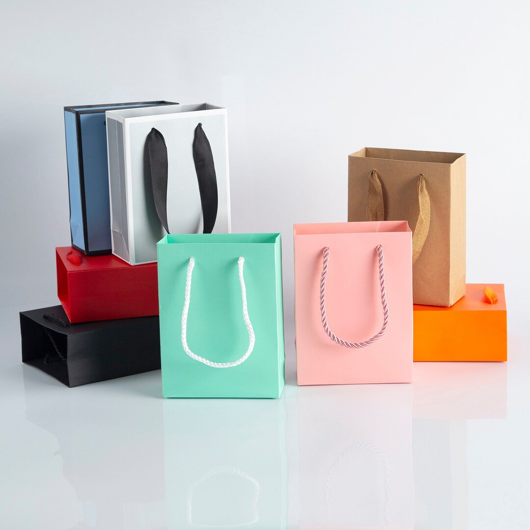 24pcs Kraft Paper Gift Bags: Wedding, Party Favor Bags - Etsy