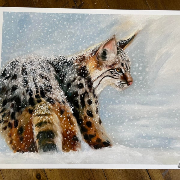 Lynx Print - Etsy