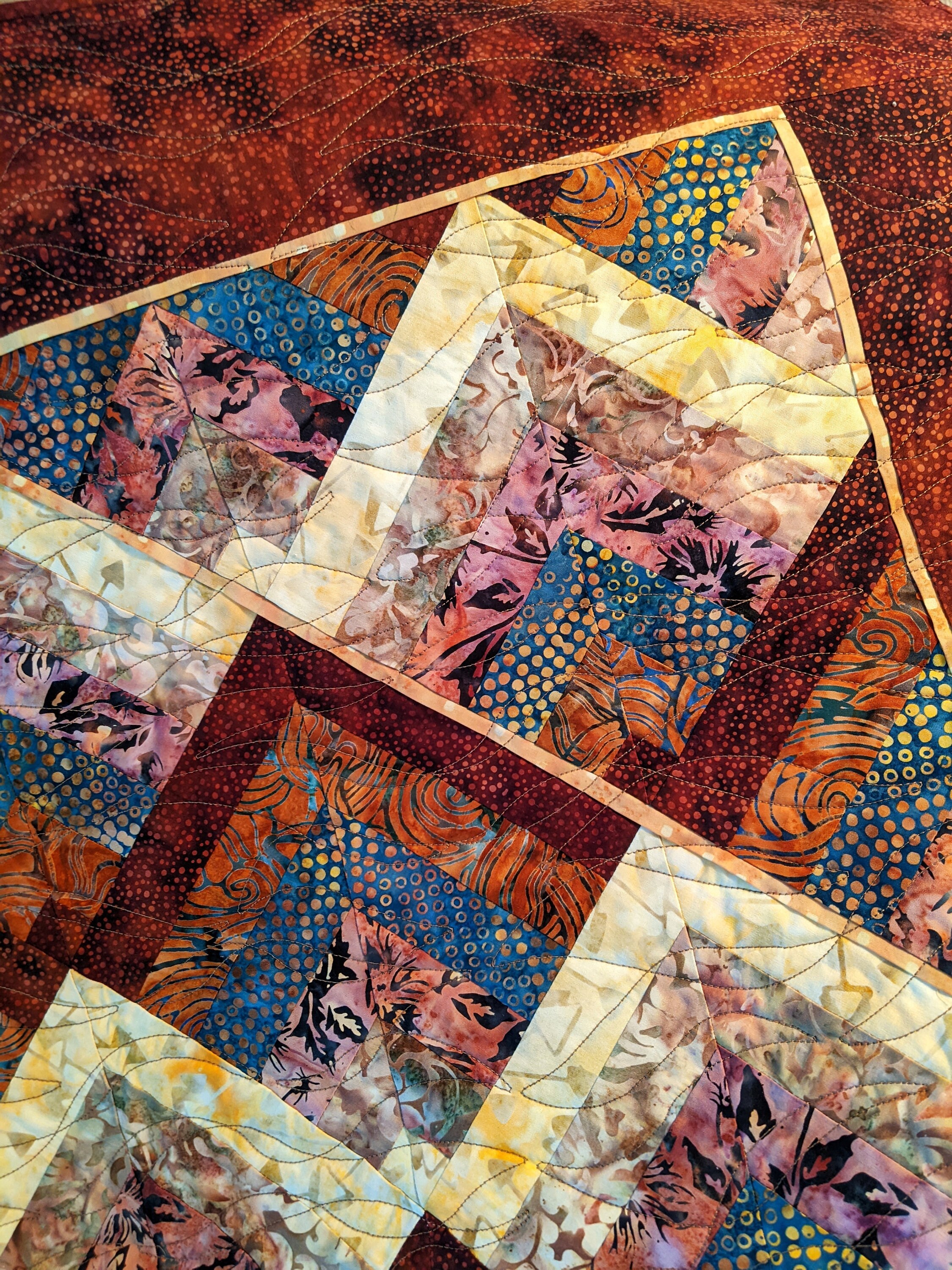 Breaking Out Throw Quilt - Etsy