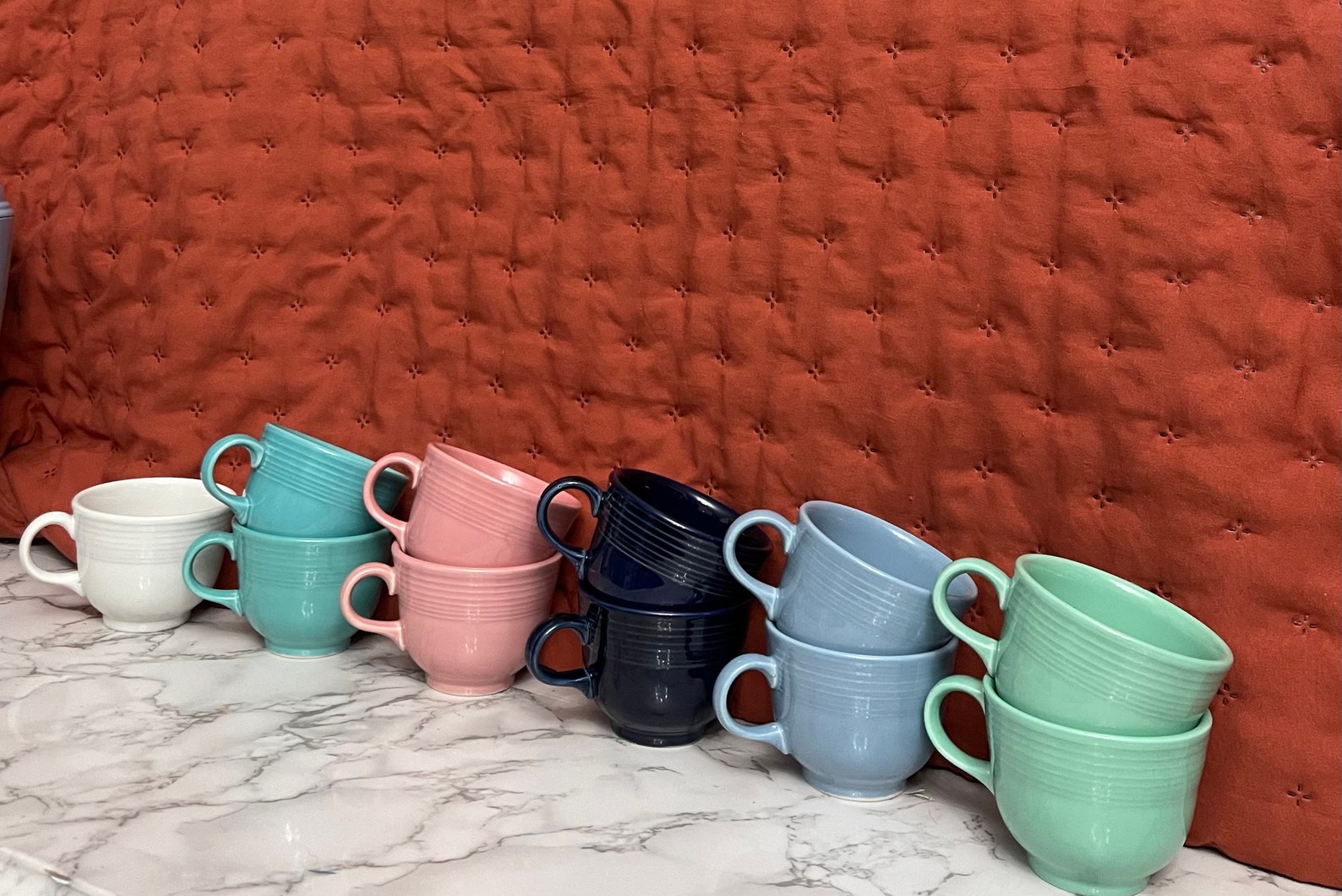 Eleven Fiesta Ware Cups - Etsy