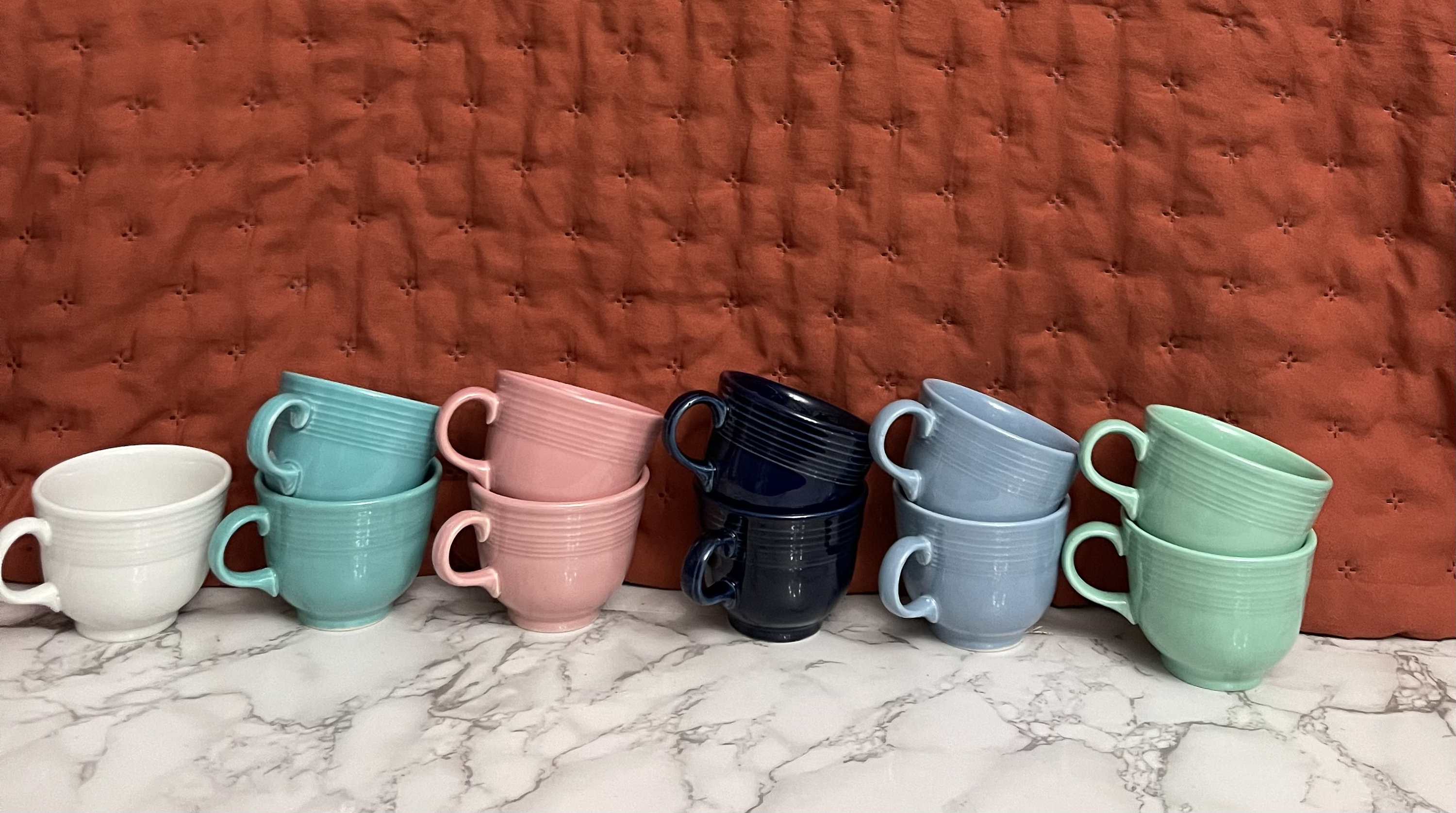 Eleven Fiesta Ware Cups - Etsy
