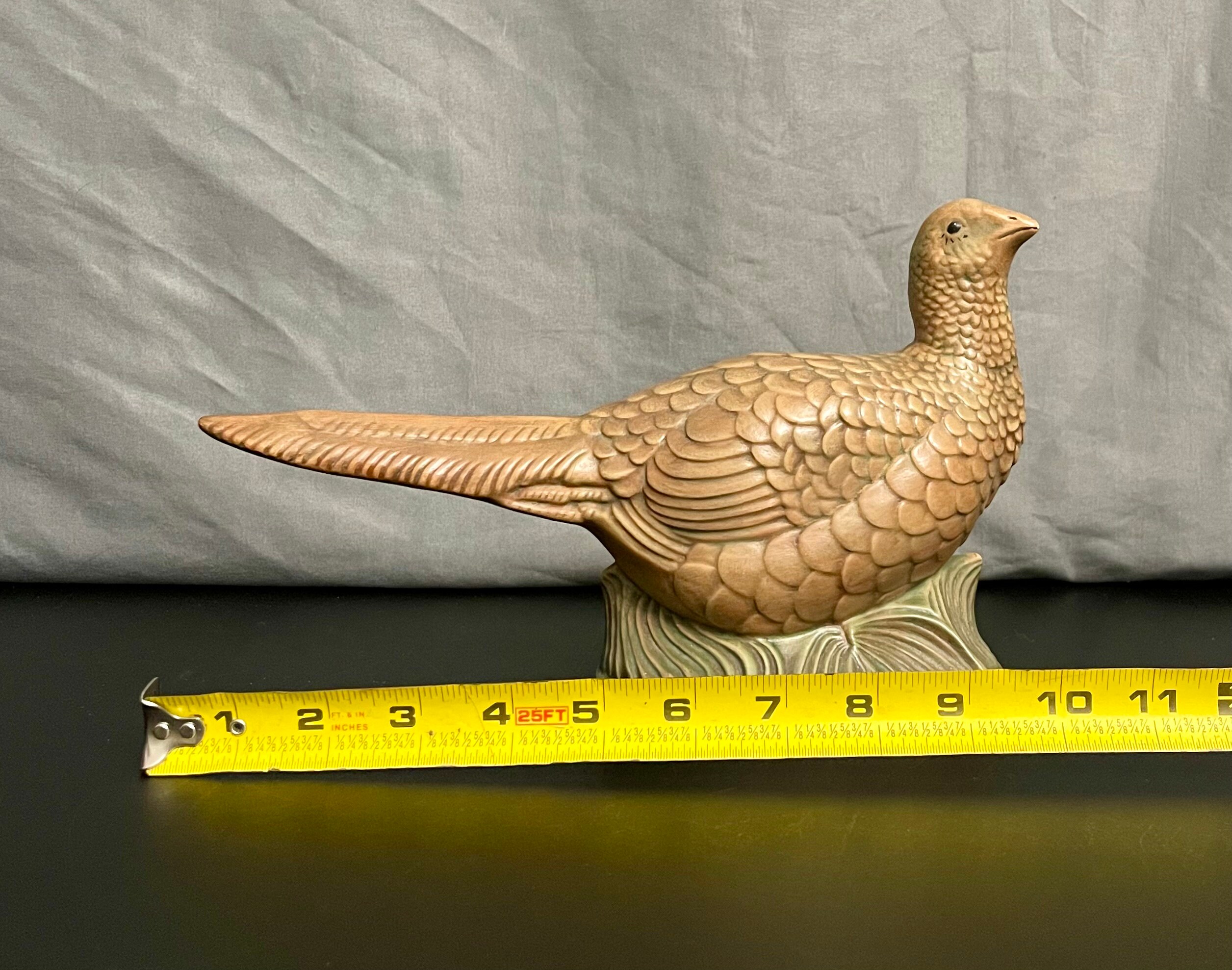 Pair of Vintage Ceramic Pheasants - Etsy