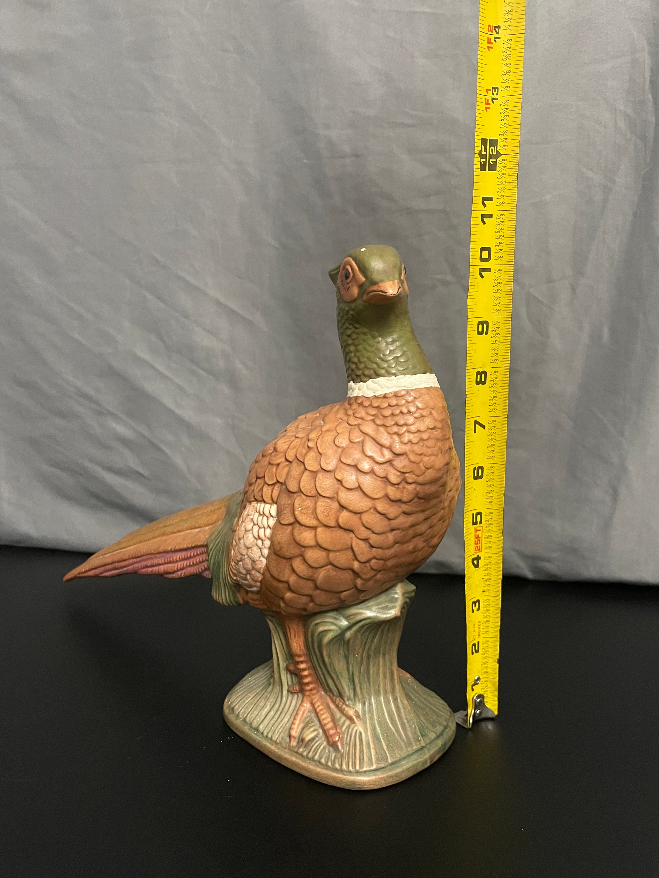 Pair of Vintage Ceramic Pheasants - Etsy