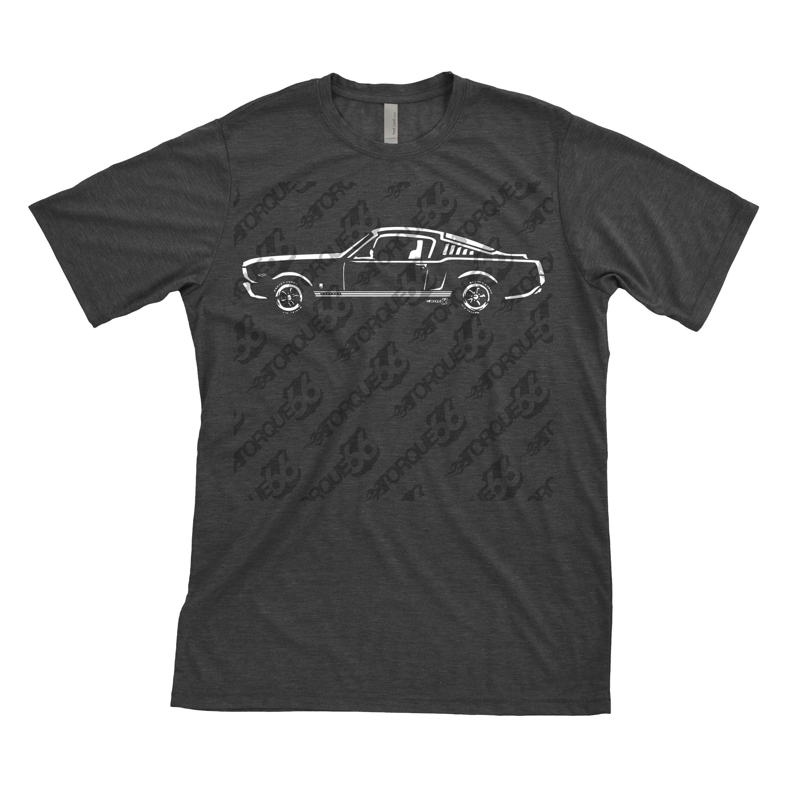 Classic Car Shirt Of 1965 Ford Mustang Gt Fastback Car Etsy