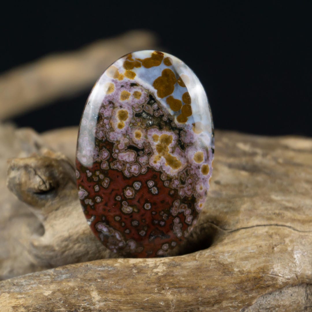 Orbicular River Jasper - Frog Egg Jasper - Similar Ocean Jasper - Etsy