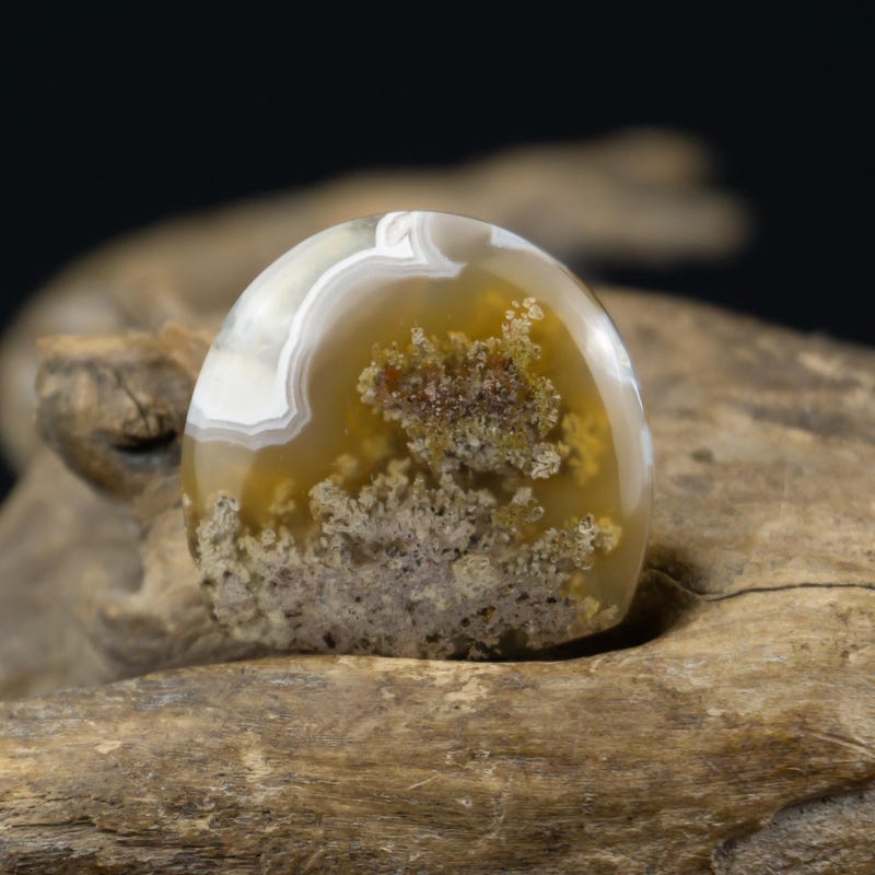 Moss Agate Cabochon - Etsy