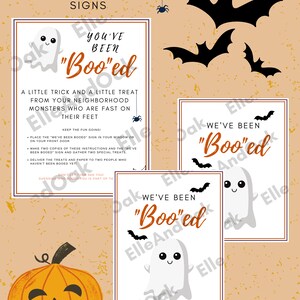 You've Been Booed Printable - Etsy