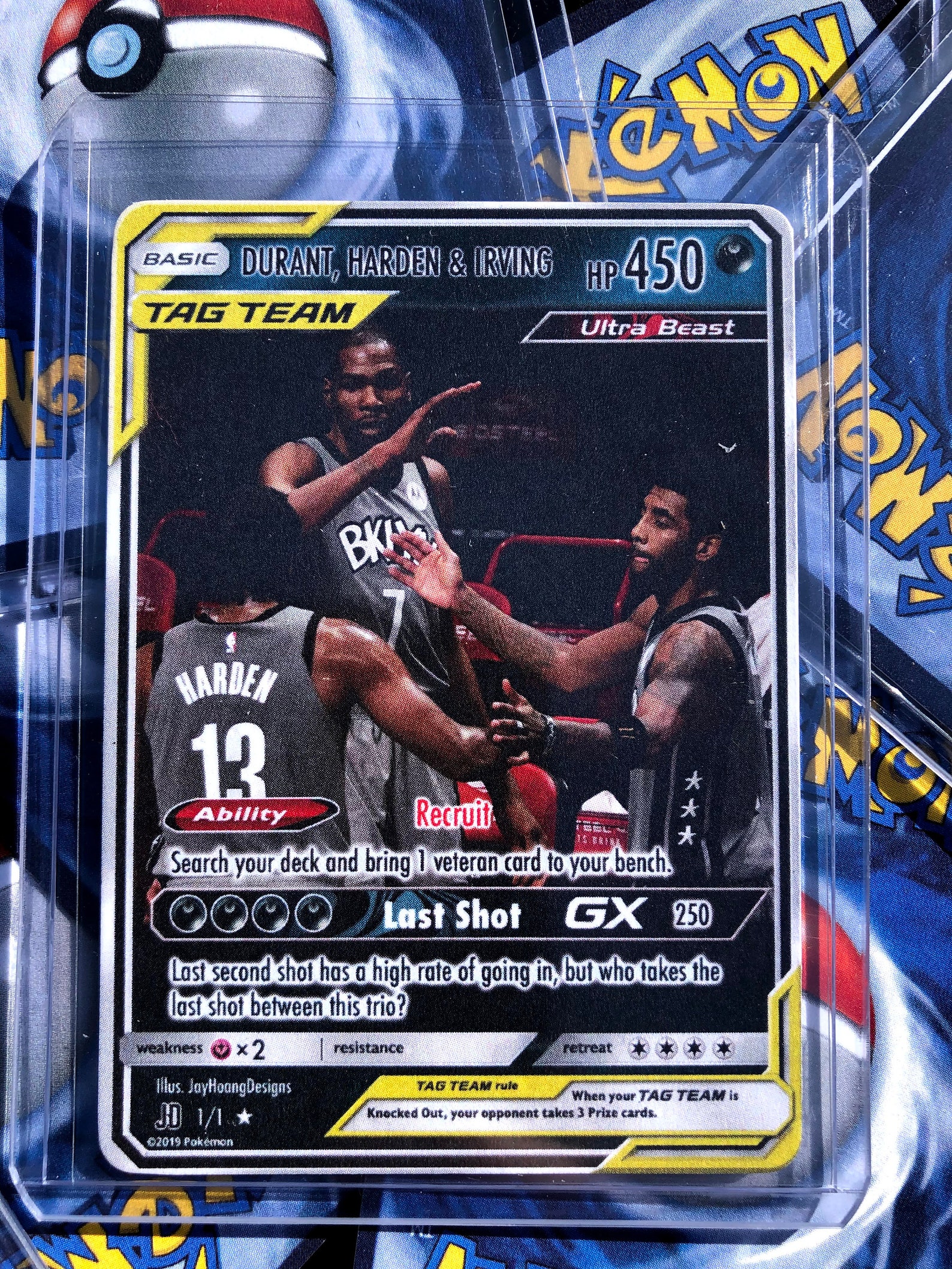 NBA Tag Team Dynamic Duo Pokemon Card Pack Lakers Suns | Etsy