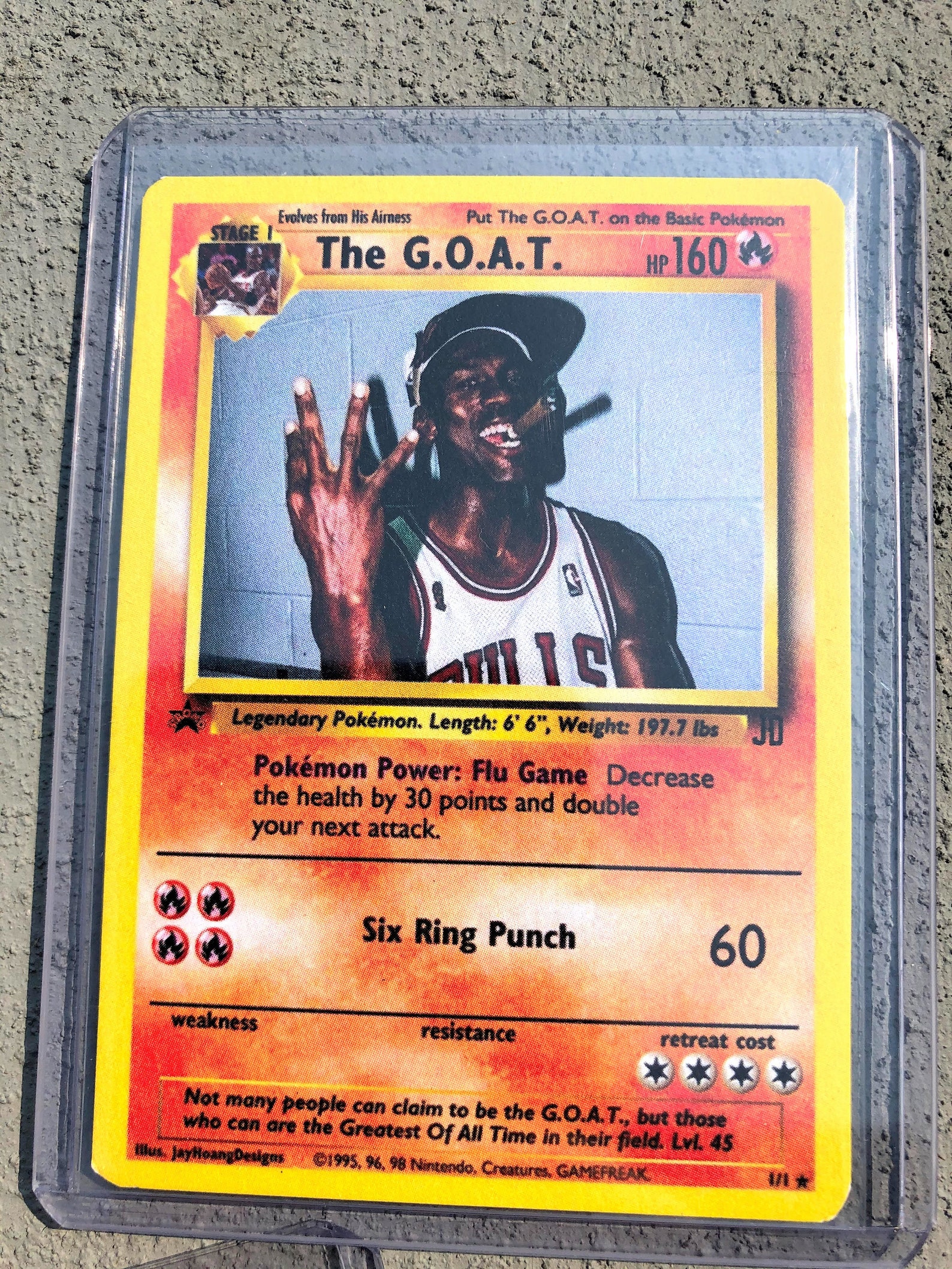 G.O.A.T Card Pack Michael Jordan | Etsy