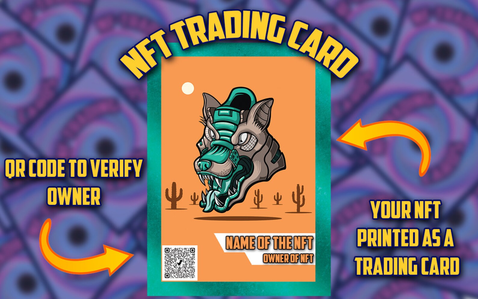 NFT Trading Card Custom | Etsy