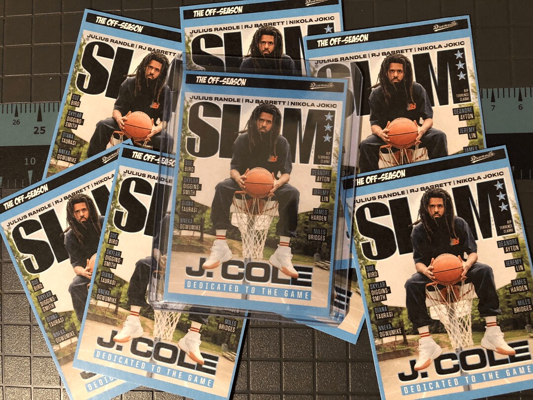 J. Cole NBA Hoops Card - the Off-season - Etsy