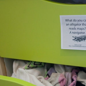 Kid's Jokes Sticky Note Pad - Etsy