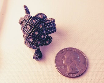 Turtle ring | Etsy