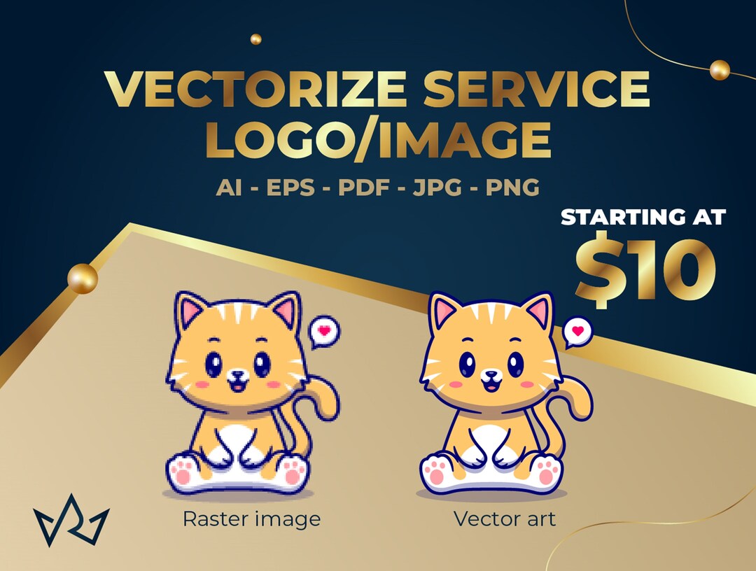 Vectorize Your Logo, Convert Logo to Vector, Jpg to Vector AI EPS - Etsy