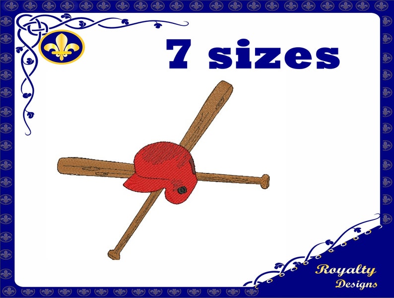 Baseball Bat Embroidery Design Embroidery Digitizing / Custom | Etsy