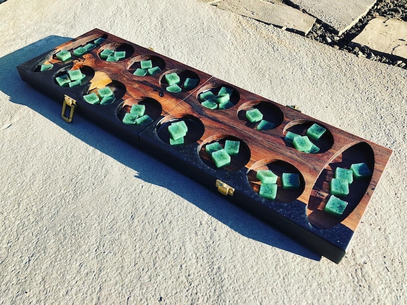 Custom Mancala Game Board - Etsy