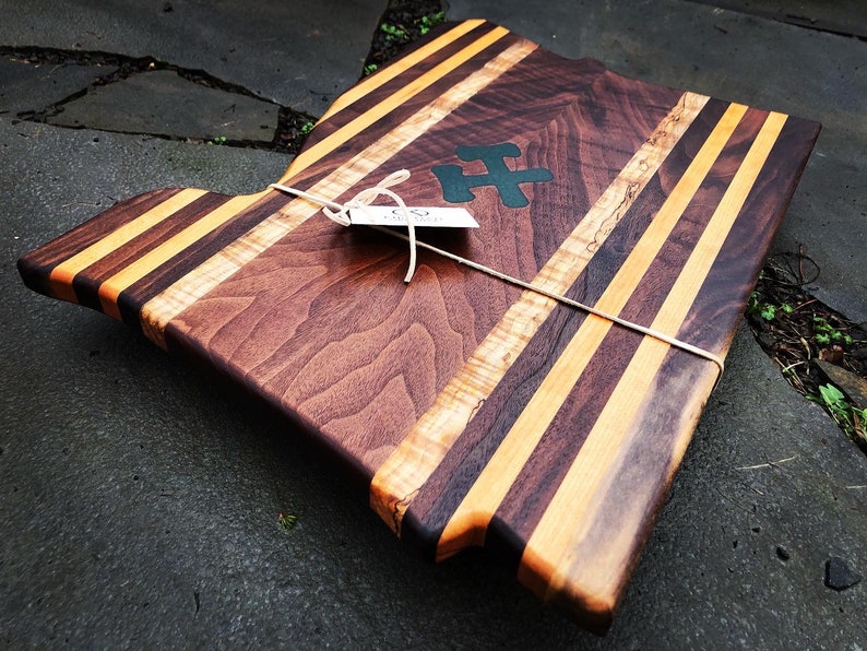 Custom Made to Order Crossed Axe Board | Etsy