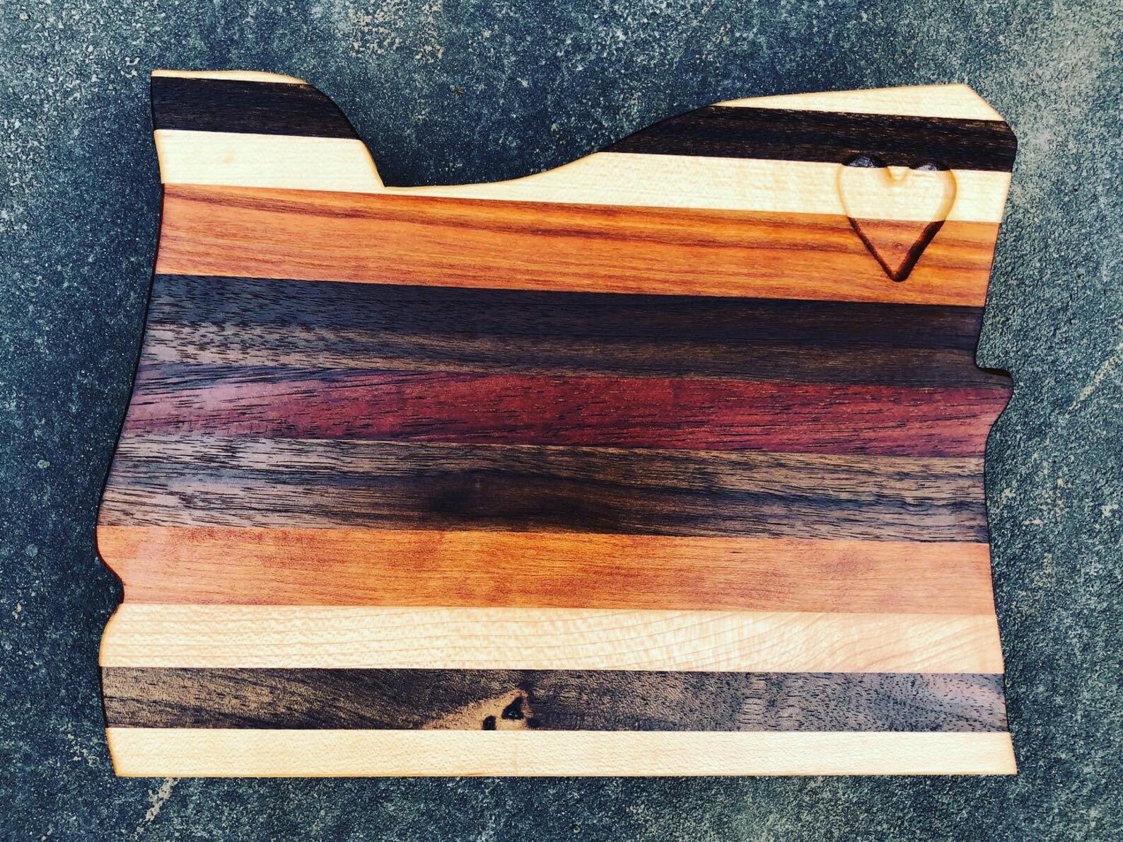 Custom Made to Order Handmade Oregon State Cutting Boards - Etsy