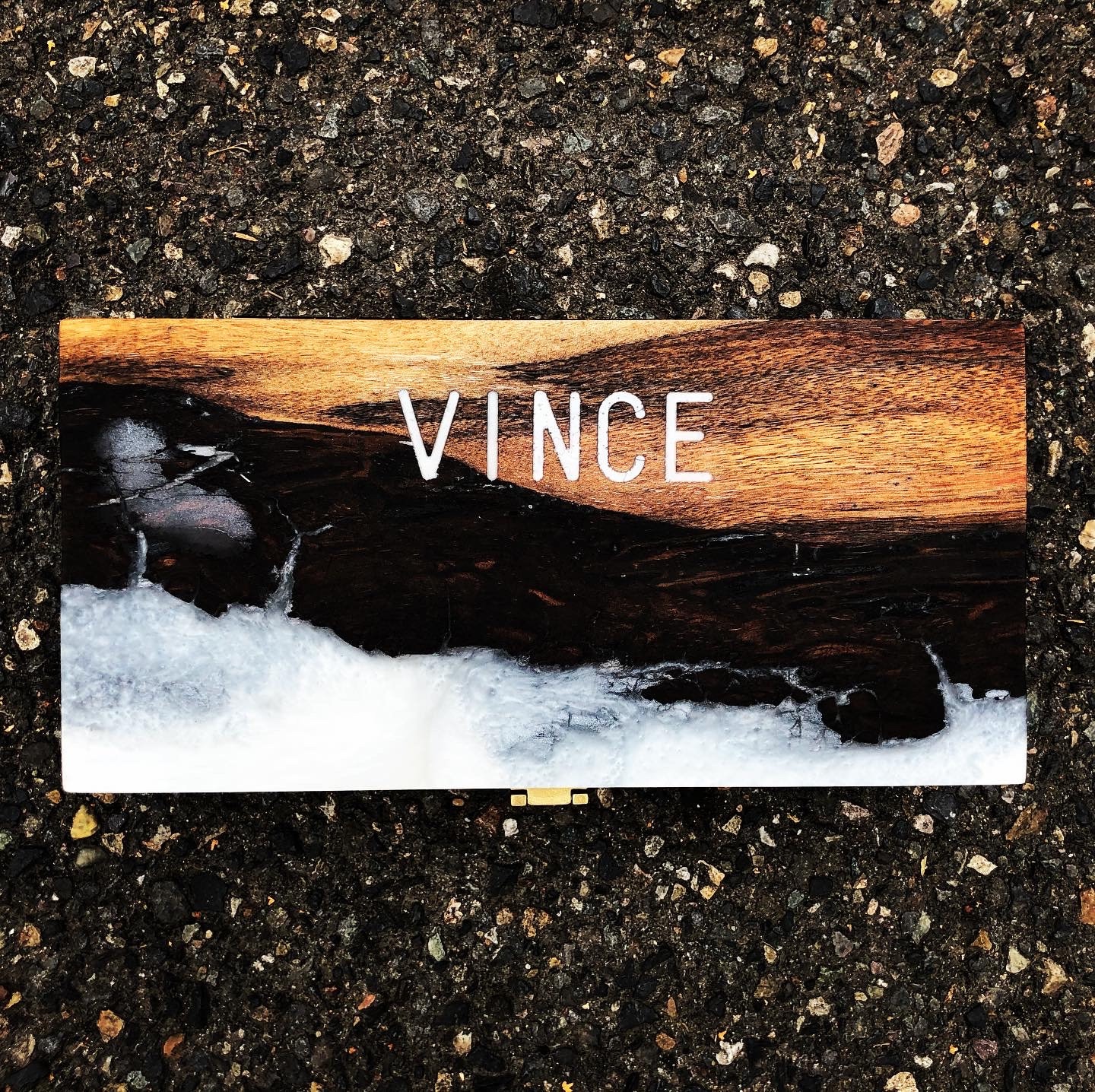 Custom Wood and Resin Box | Etsy